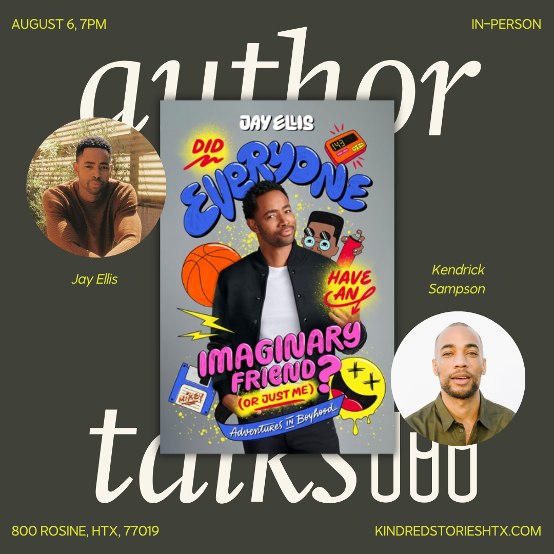 IRL Author Talk: Did Everyone Have an Imaginary Friend (or Just Me)? w – Kindred Stories