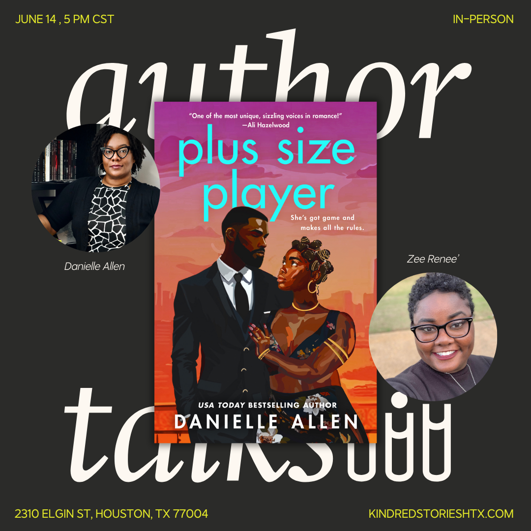 IRL AUTHOR TALK: Plus Size Player with Danielle Allen - June 14 @ 5PM – Kindred Stories