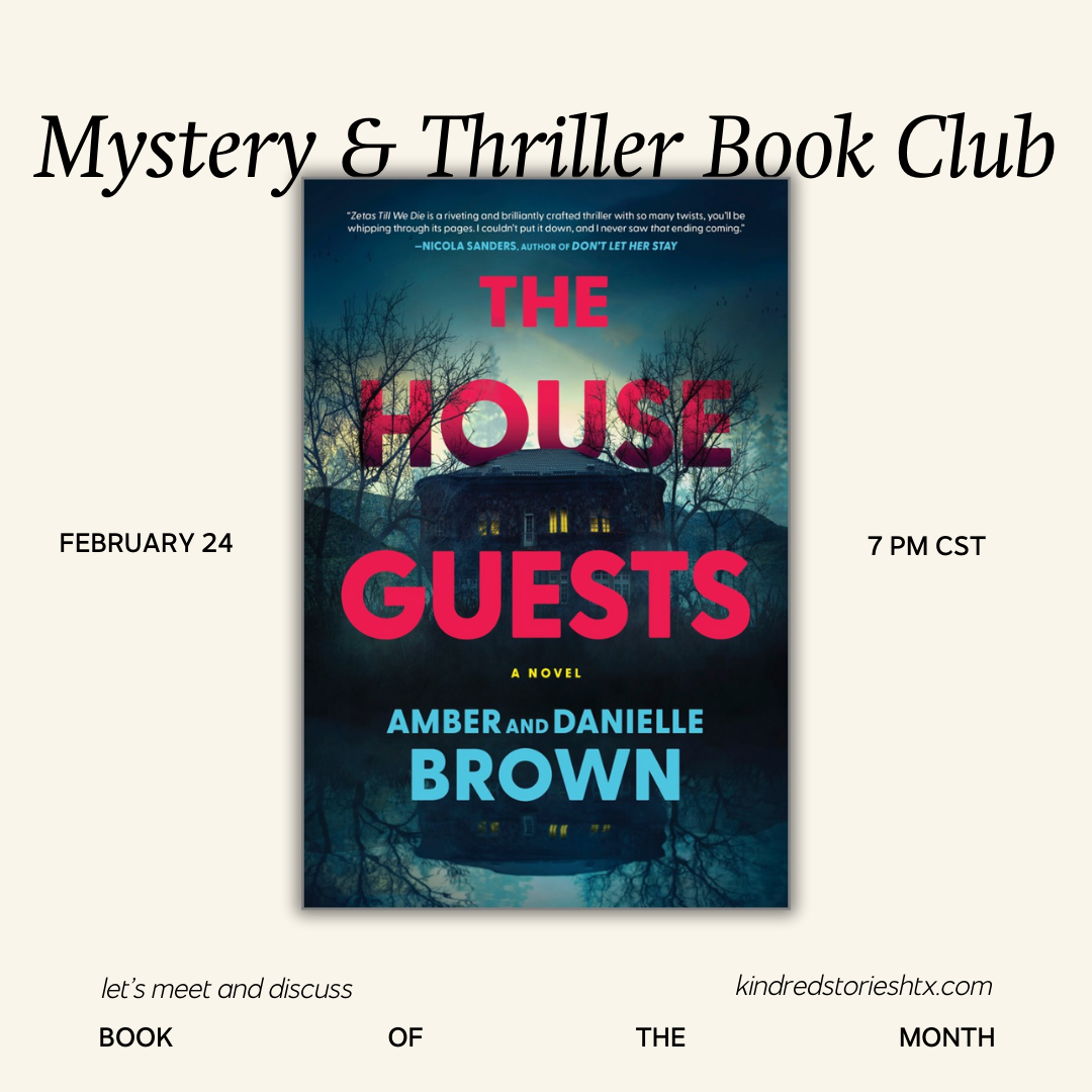 JANUARY 2026: Mystery & Thriller Book Club - January 27 @ 7PM – Kindred ...