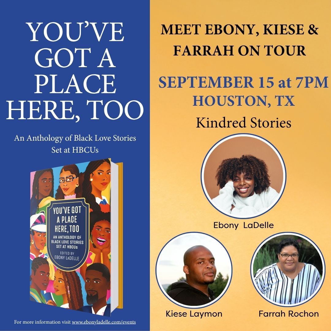 IRL AUTHOR TALK: You've Got A Place Here, Too with Ebony Ladelle, Kies ...