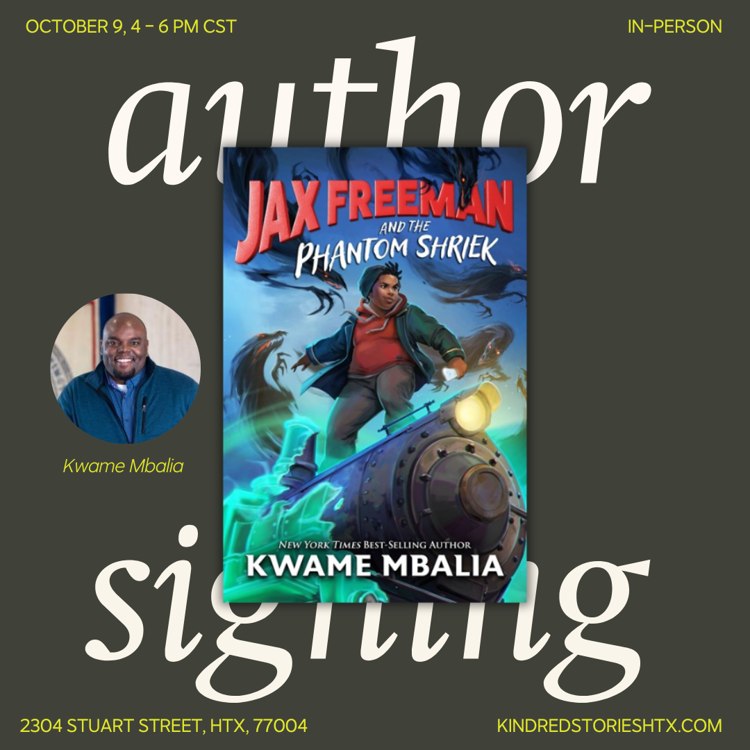 IRL AUTHOR SIGNING: Jax Freeman and Phantom Shriek with Kwame Mbalia ...