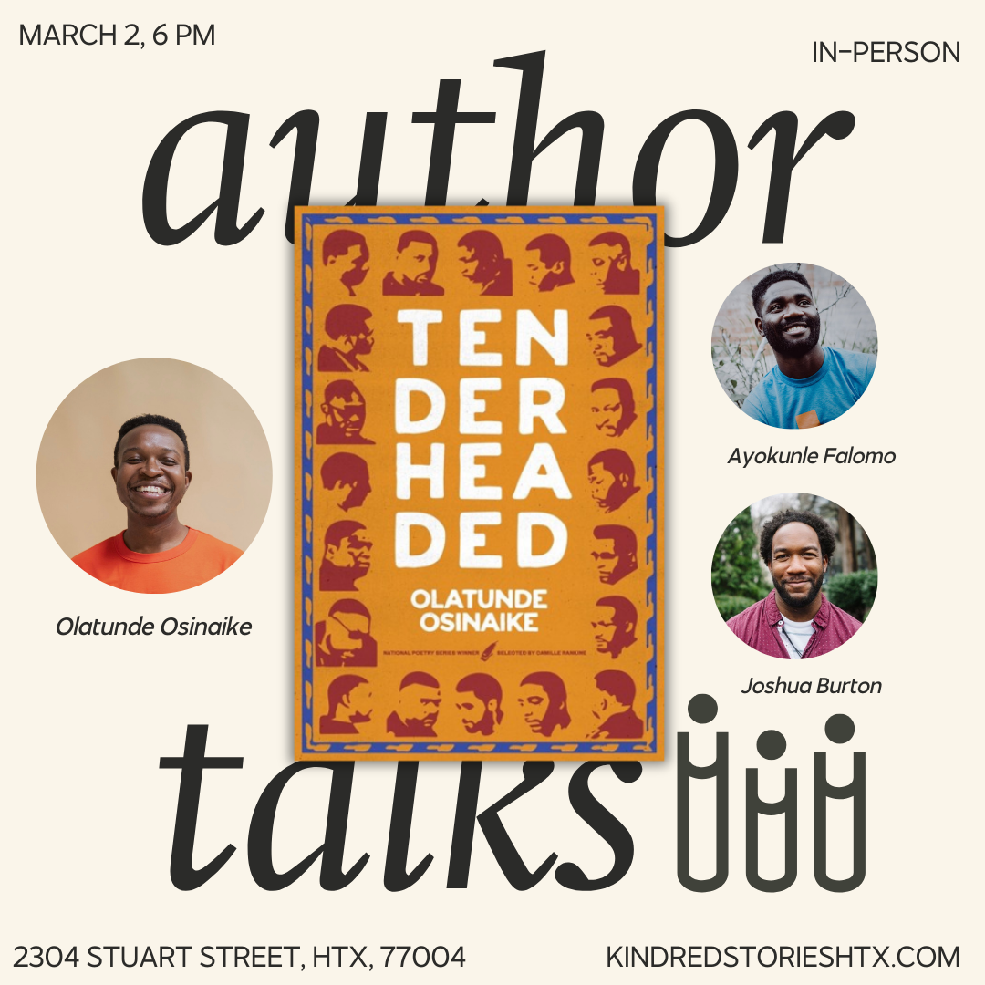 IRL Poetry Reading: Tender Headed with Olatunde Osinaike - March 2 @6P ...