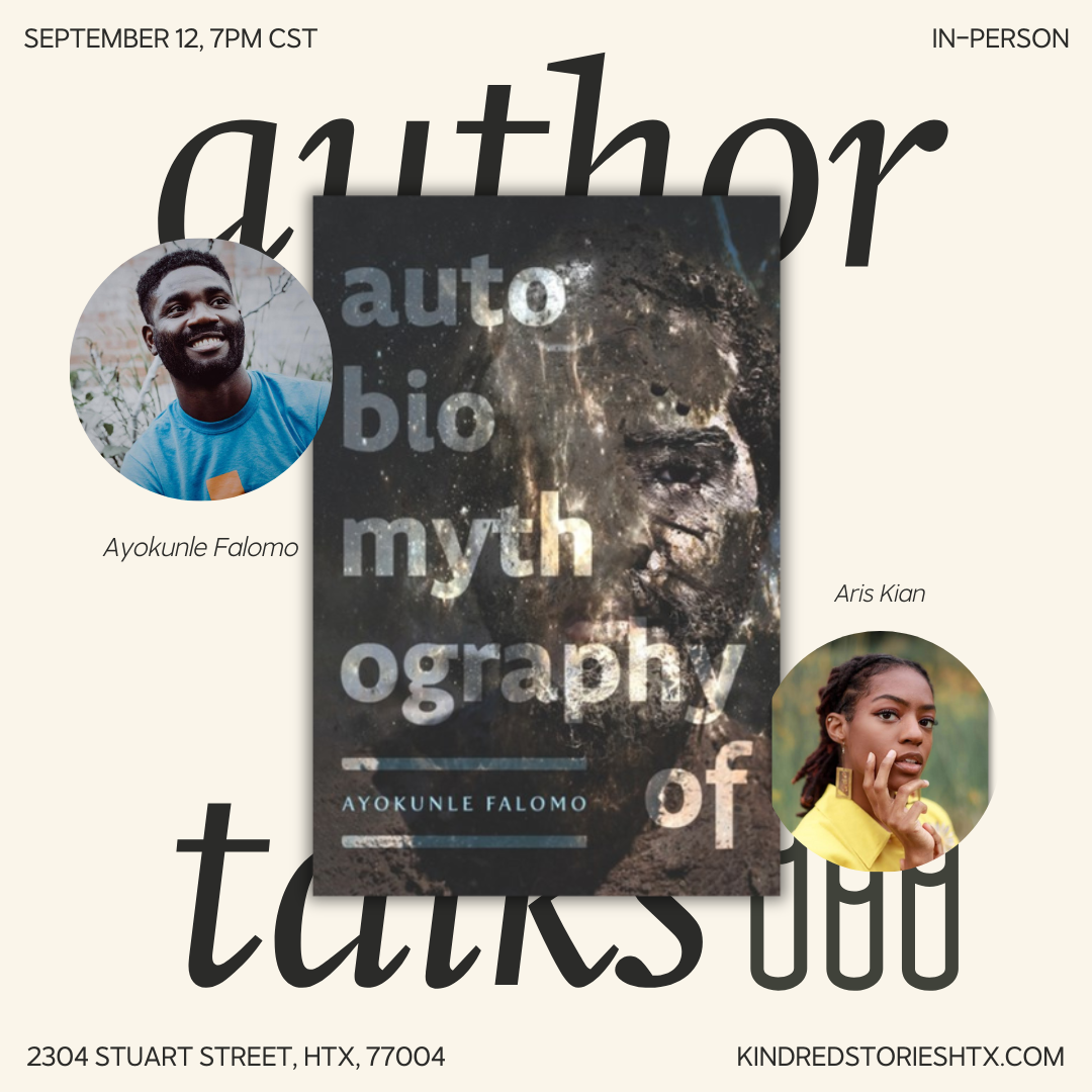 IRL Author Talk: Autobiomythography of with Ayokunle Falomo - Septembe ...
