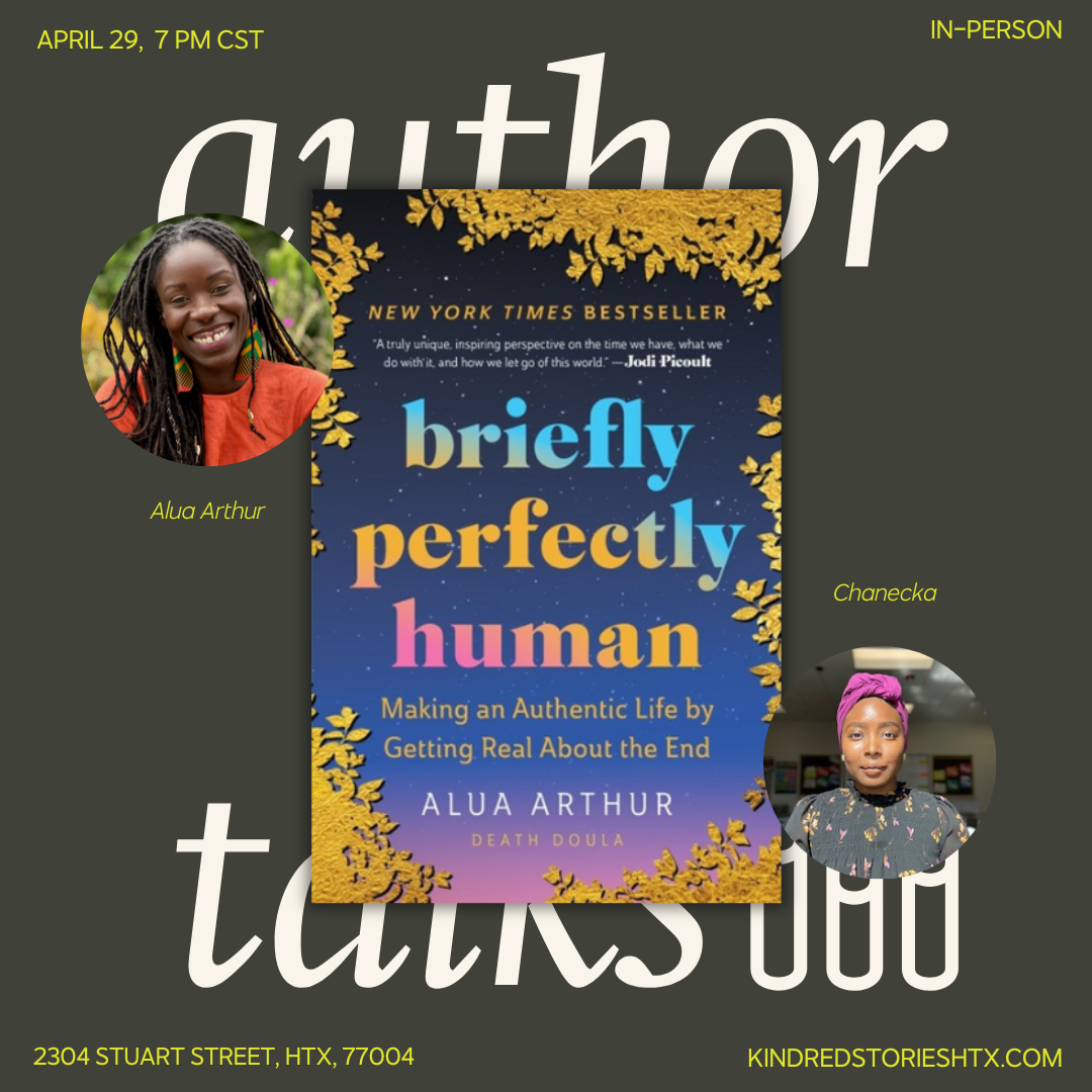 IRL AUTHOR TALK: Briefly Perfectly Human with Alua Arthur - April 29 ...